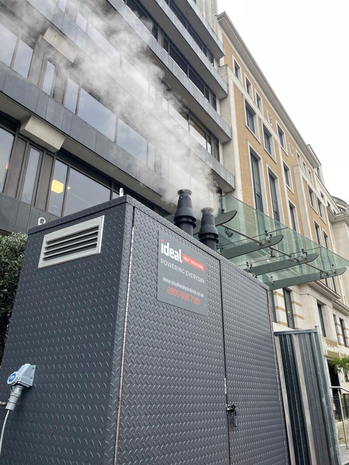 Temporary Boiler Hire in London - Case Studies